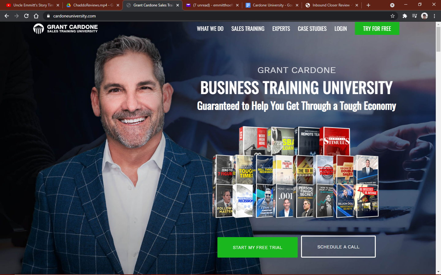 Cardone University Review – Chad Kimball Maps