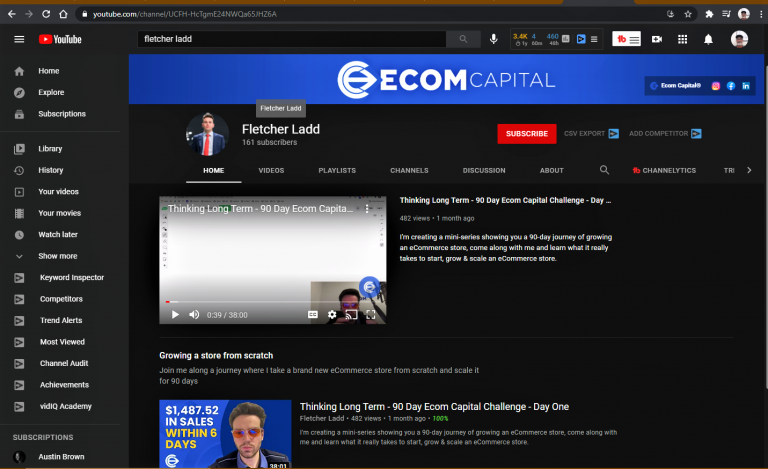 Fletcher Ladd – ECom Capital Review – Chad Kimball Maps